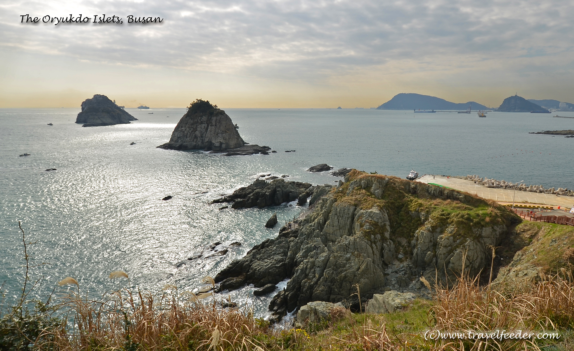 Travel Snapshot - The Oryukdo Islets or Five Six Islands of Busan